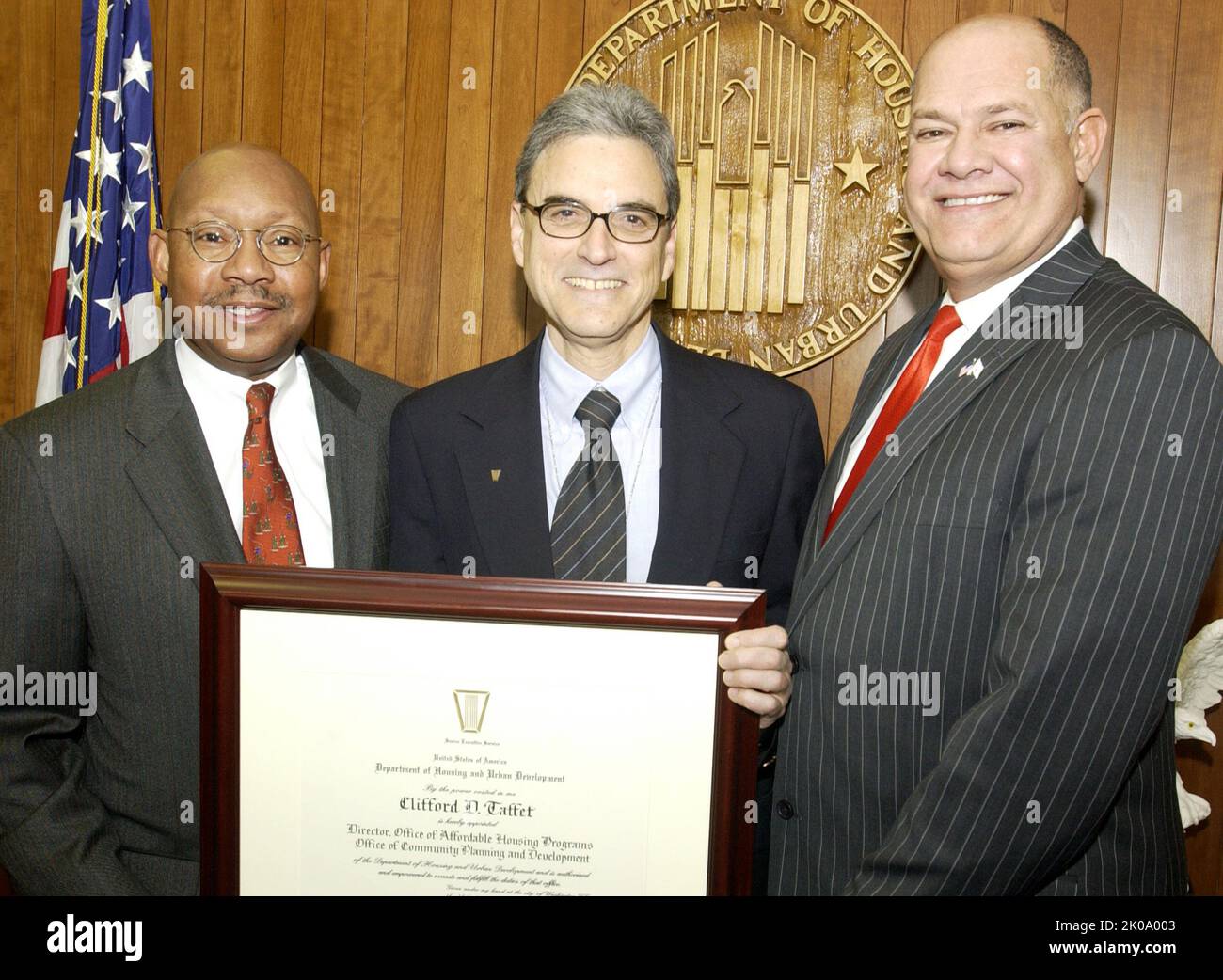 Clifford Taffet Meeting Secretary Alphonso Jackson - Visit of Clifford ...