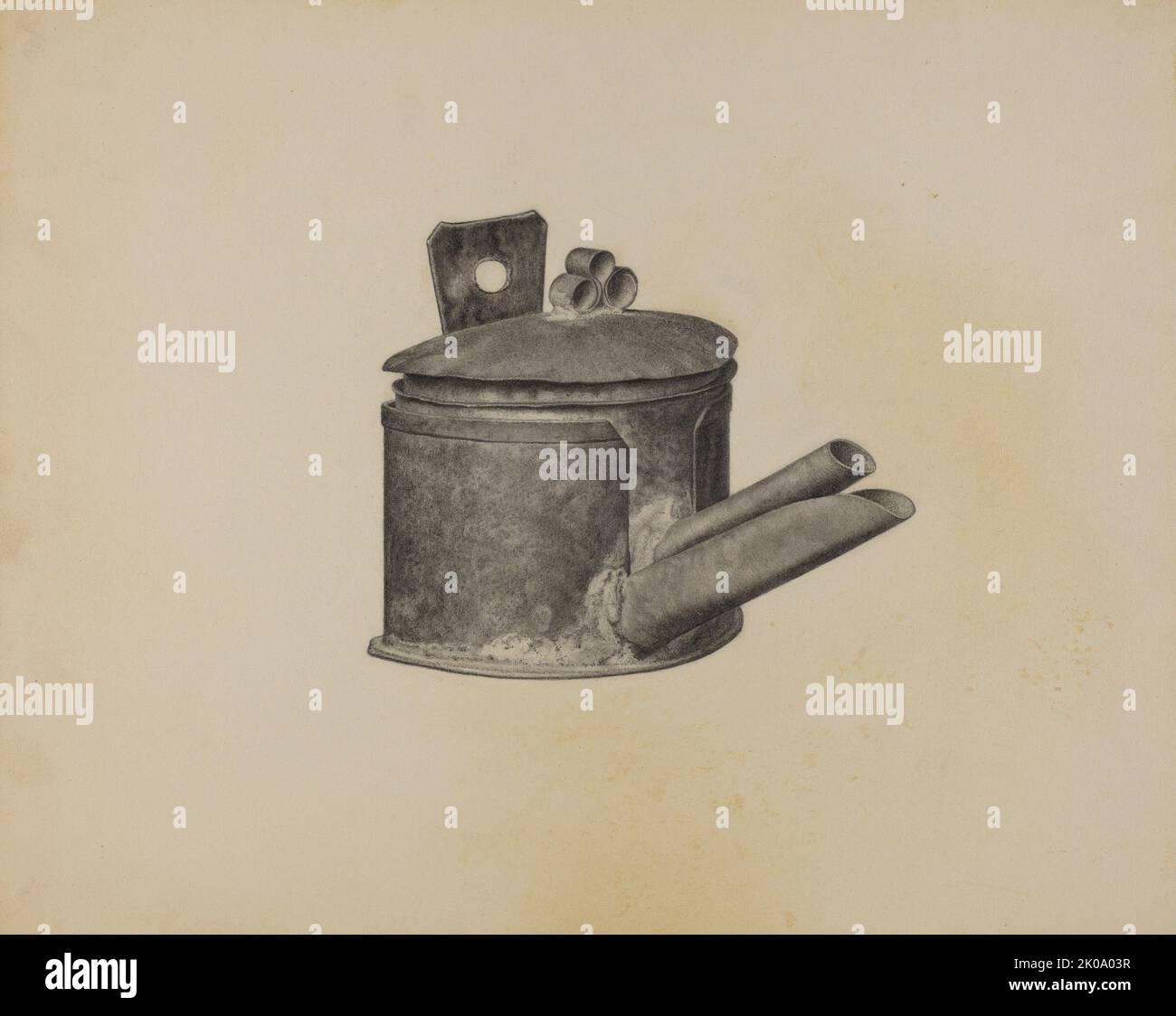 Spout Lamp, c. 1940 Stock Photo - Alamy