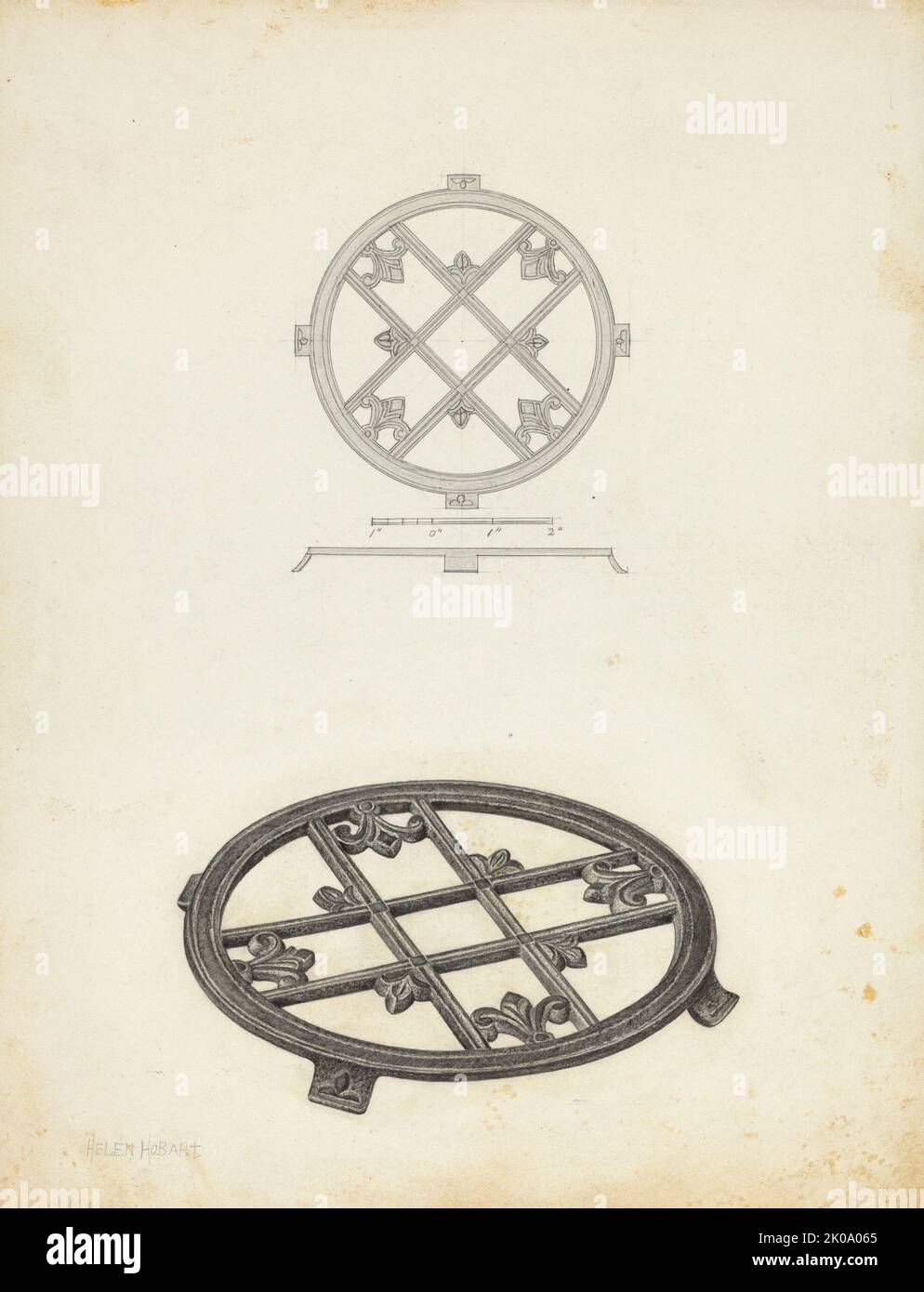 Trivet, c. 1941 Stock Photo - Alamy