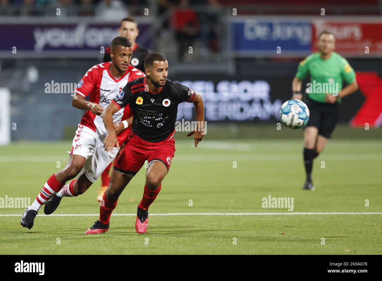 ROTTERDAM - 10-09-2022, Excelsior Van Donge & De Roo stadium. Dutch ...