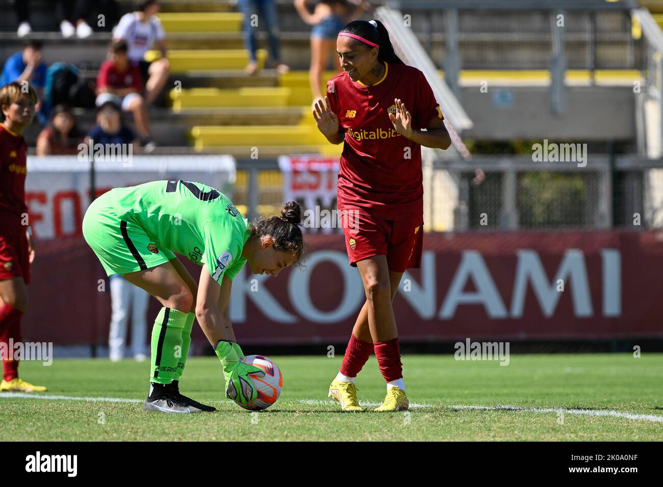 10th September 2022; Stadio Tre Fontane, Rome, Italy: Serie A Women ...