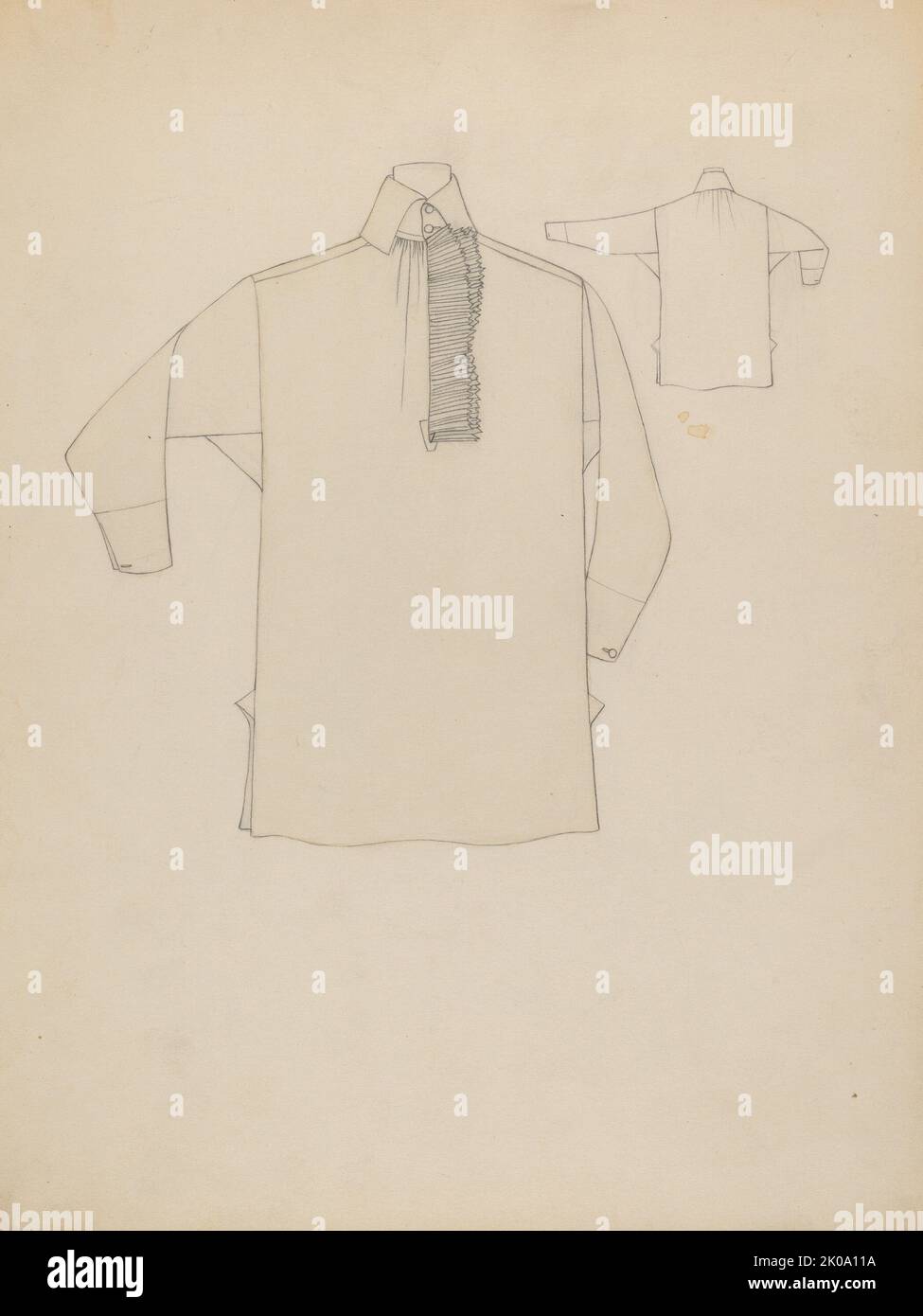 Man's Shirt, c. 1936 Stock Photo - Alamy
