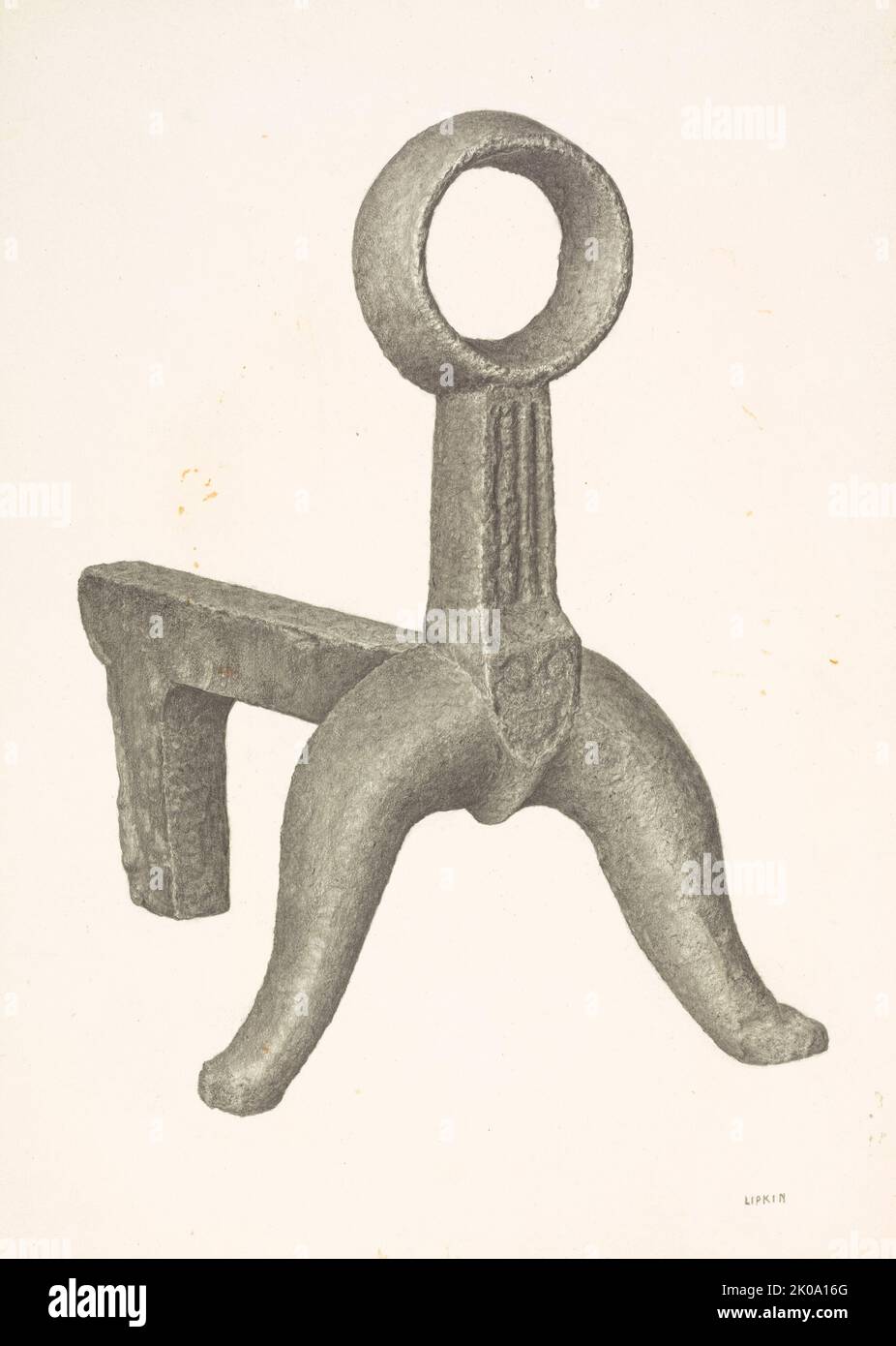 Andiron, c. 1940 Stock Photo - Alamy