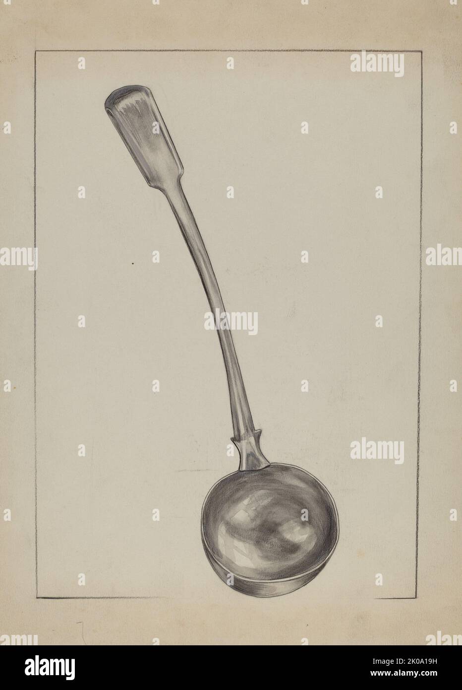 Pewter Ladle, c. 1936 Stock Photo - Alamy