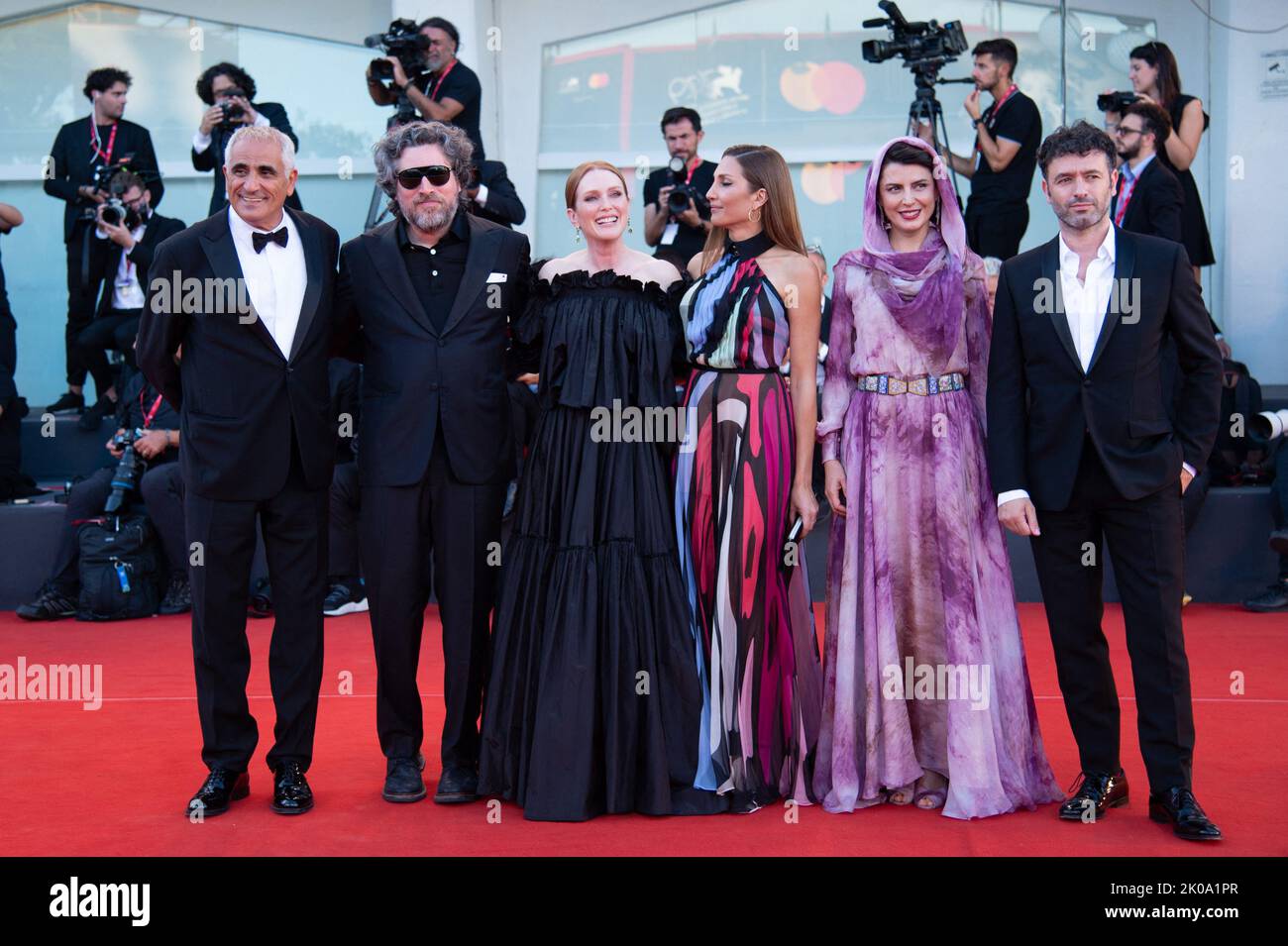 Jury members Rodrigo Sorogoyen, Leila Hatami, Audrey Diwan, Julianne ...