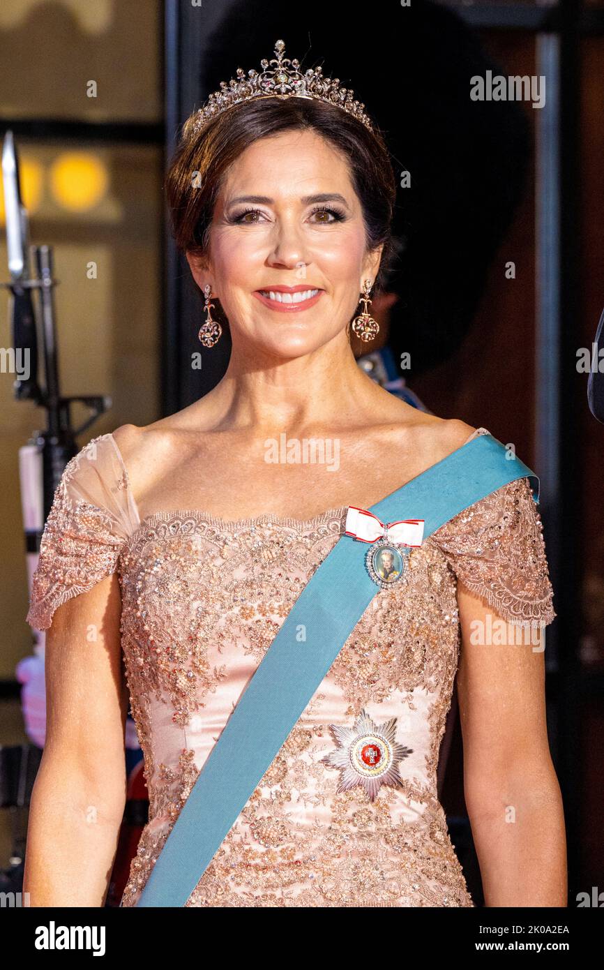 Crown Princess Mary of Denmark attending the Gala performance for the ...