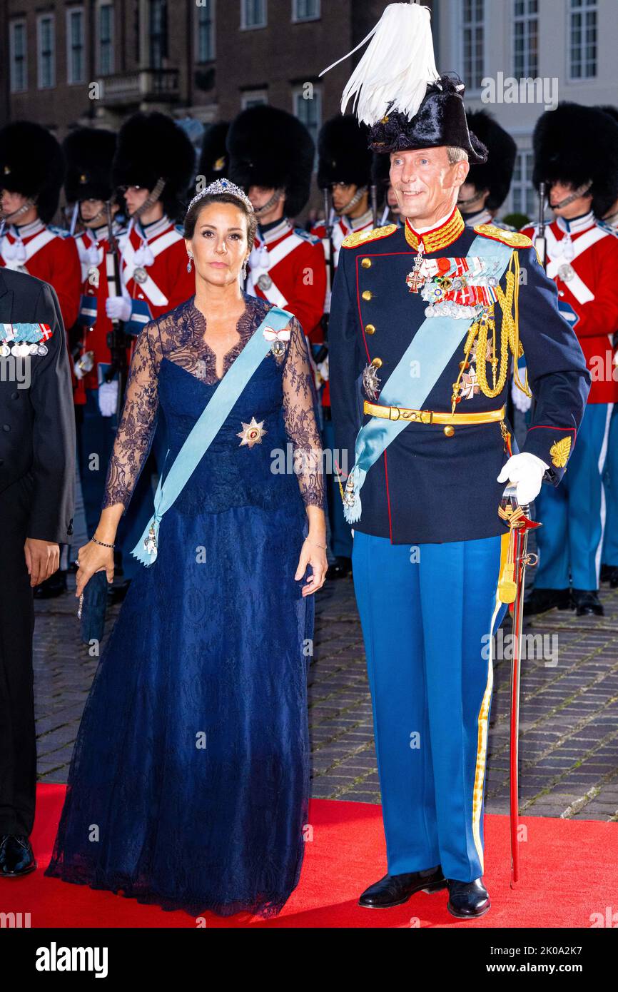Prince Joachim and Princess Marie of Denmark attending the Gala ...