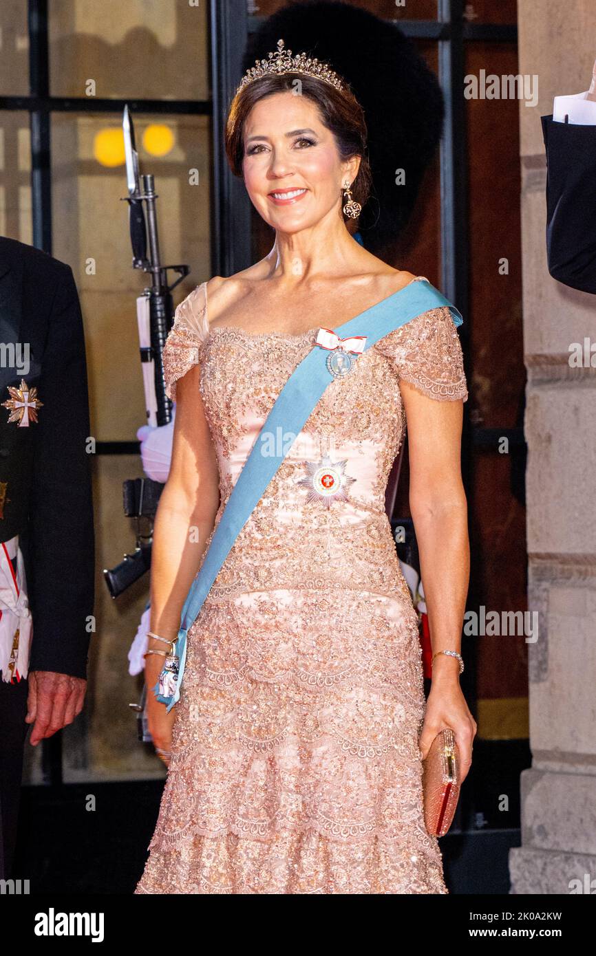 Crown Princess Mary of Denmark attending the Gala performance for the ...