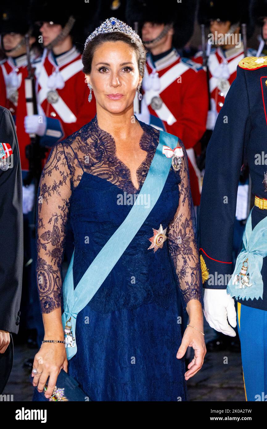 Princess Marie of Denmark attending the Gala performance for the Queen ...