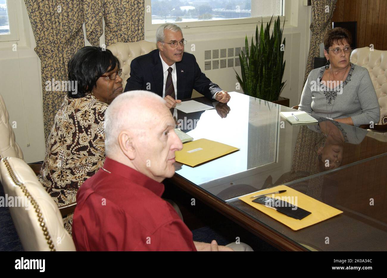 Syracuse, New York Low-Income Housing Residents Meeting with Deputy ...
