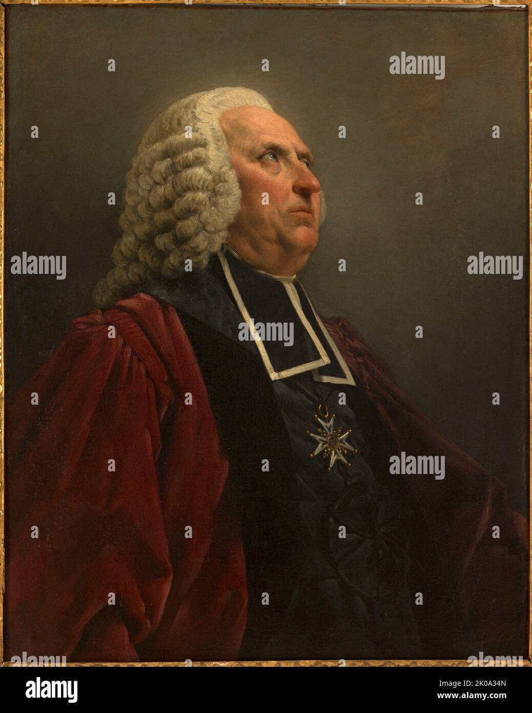 Portrait de Louis Mercier, échevin de Paris en 1761, c1763 Stock Photo ...