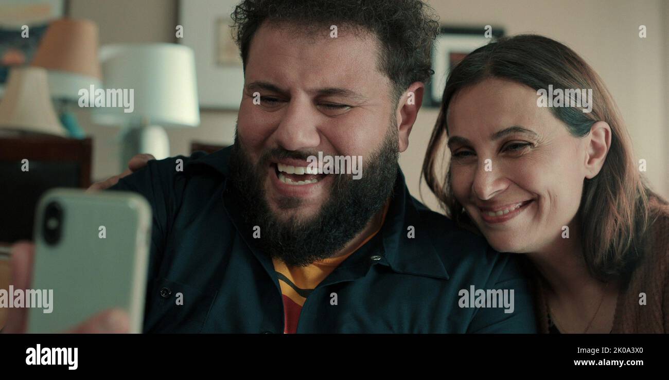 MO, from left: Mohammed Amer, Farah Bsieso, Hamoodi', (Season 1, ep ...
