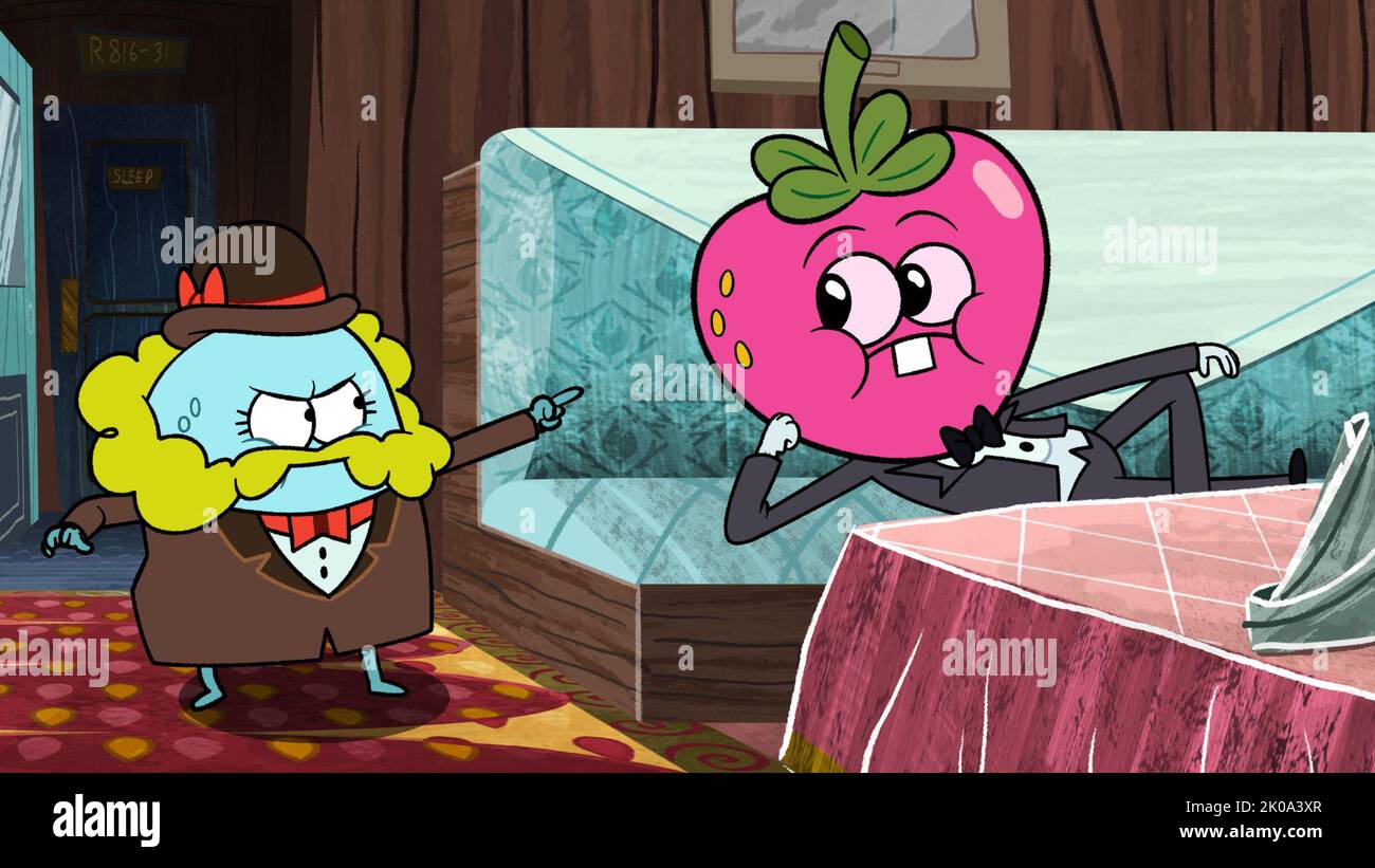 THE MIGHTY ONES, from left: Rocksy (voice: Jessica McKenna), Very Berry ...