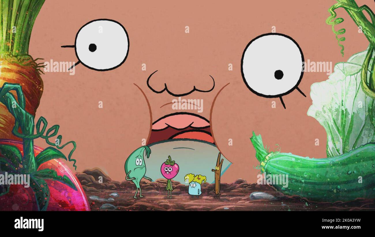 THE MIGHTY ONES, from left: Leaf (voice: Jimmy Tatro), Very Berry ...