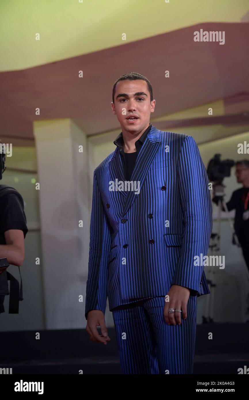 Venice, Italy. 09th Sep, 2022. VENICE, ITALY - SEPTEMBER 09:Carl Malapa ...