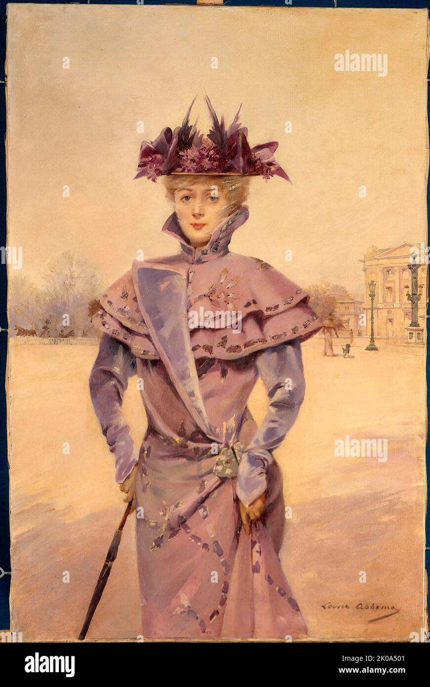 Elegant Place de la Concorde, c1894 Stock Photo - Alamy