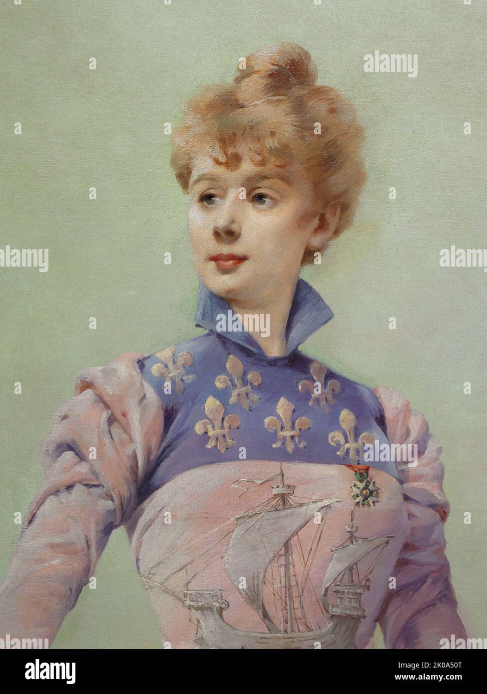 Allegory of the city of Paris, 1901 Stock Photo - Alamy