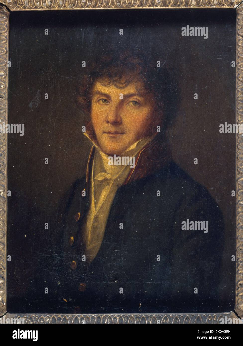 Portrait of a man (Restoration period), c1820 Stock Photo - Alamy