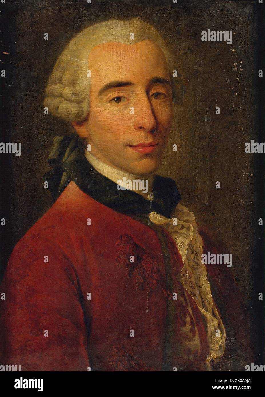 Portrait of Jean-Sylvain Bailly (1736-1793), mayor of Paris, between ...