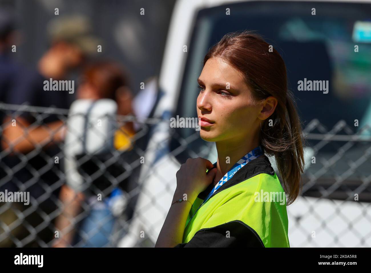 Track volunteer on Serraglio During the Qualify of FORMULA 1 PIRELLI ...