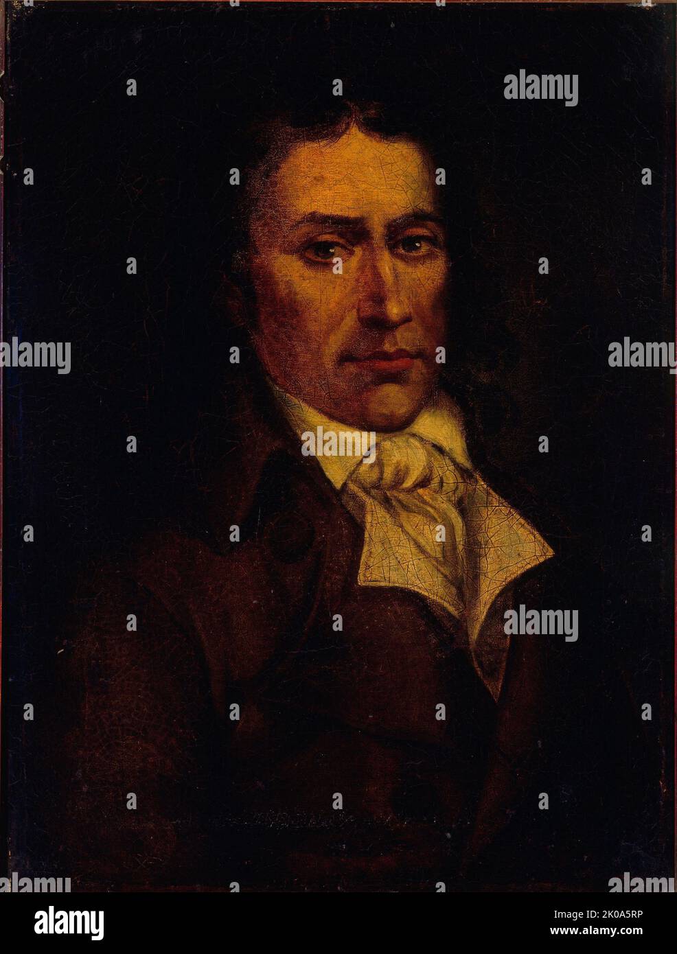 Presumed portrait of Camille Desmoulins (1760-1794), publicist and ...