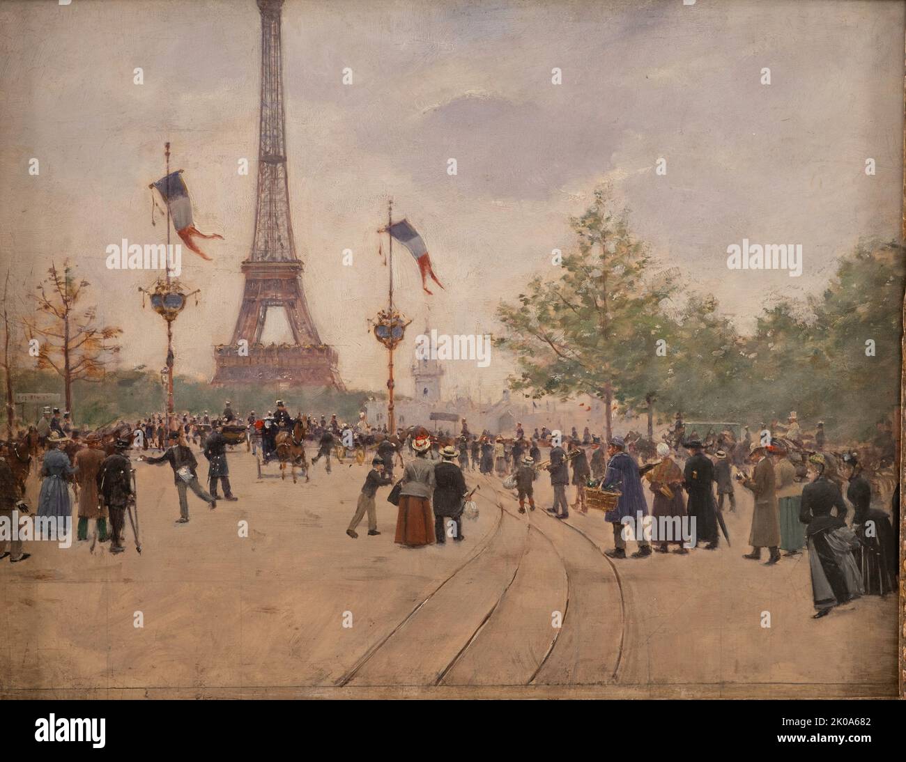 Entrance to the Universal Exhibition of 1889 Stock Photo - Alamy