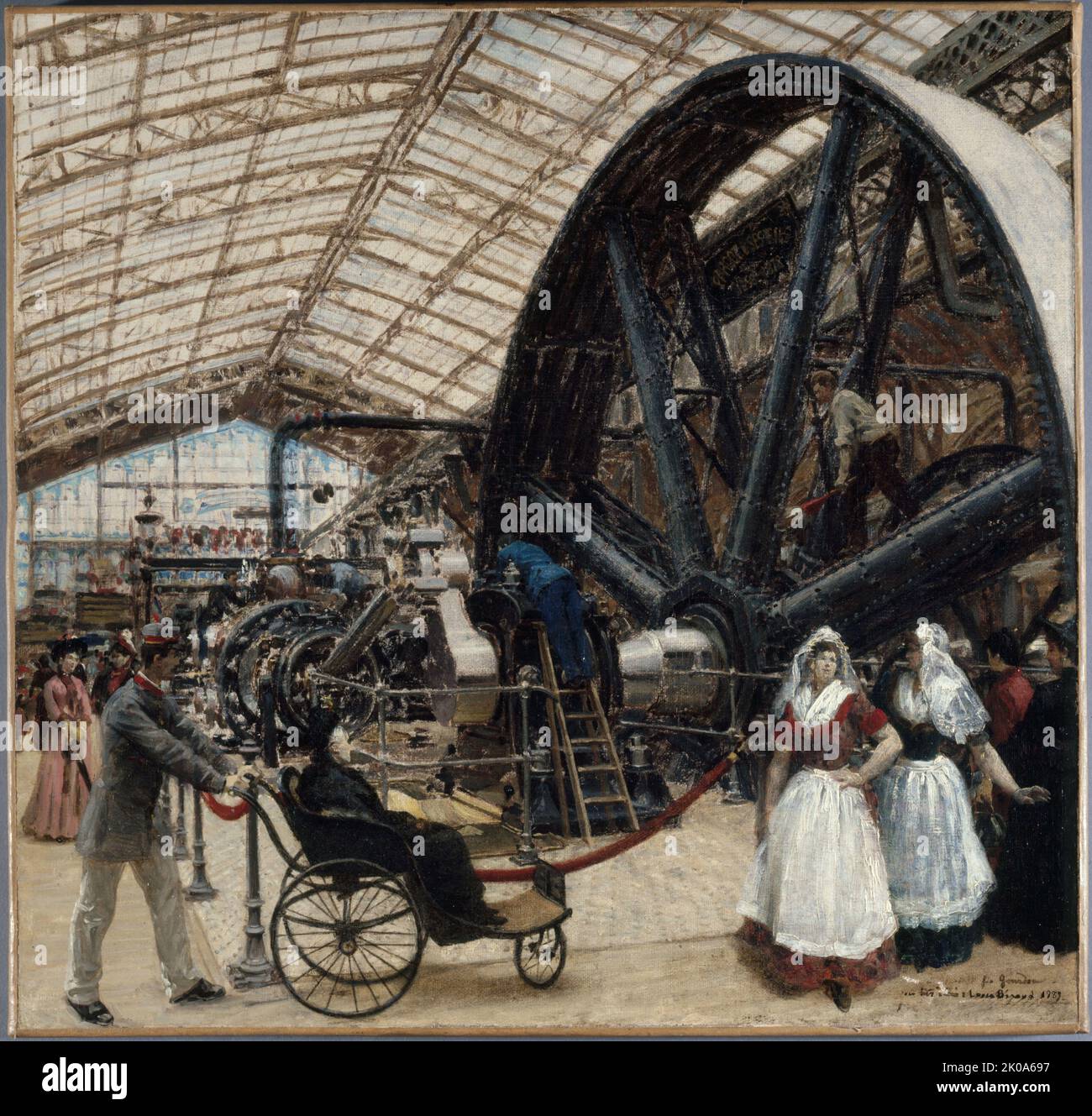 1889 universal exhibition hi-res stock photography and images - Alamy