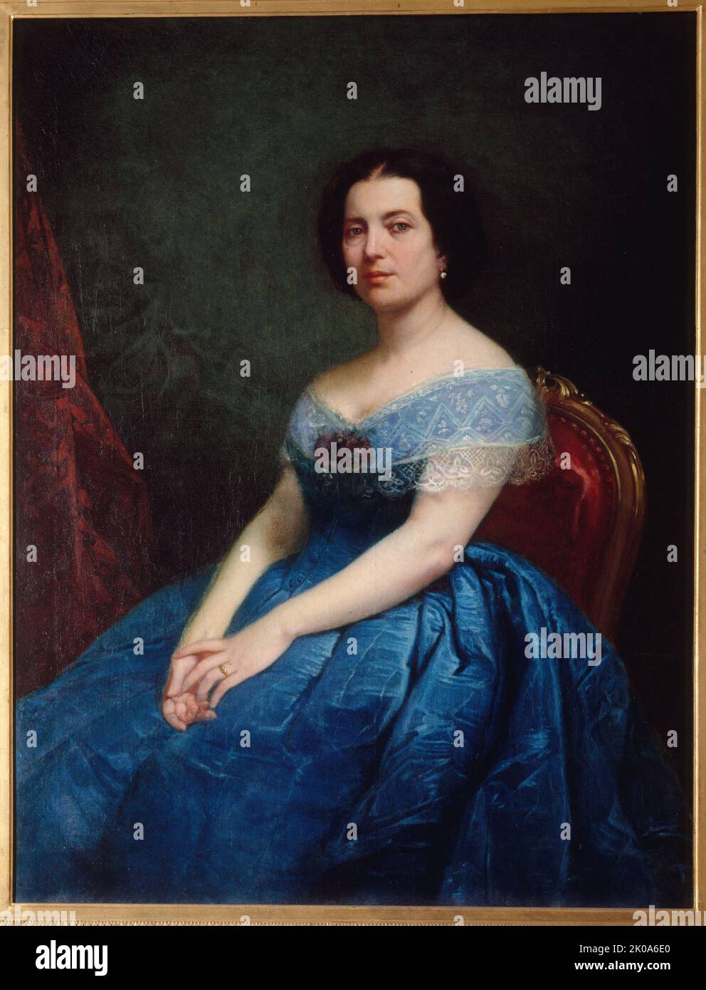 Portrait of Ernesta Grisi (1819-1895), singer, 1866 Stock Photo - Alamy