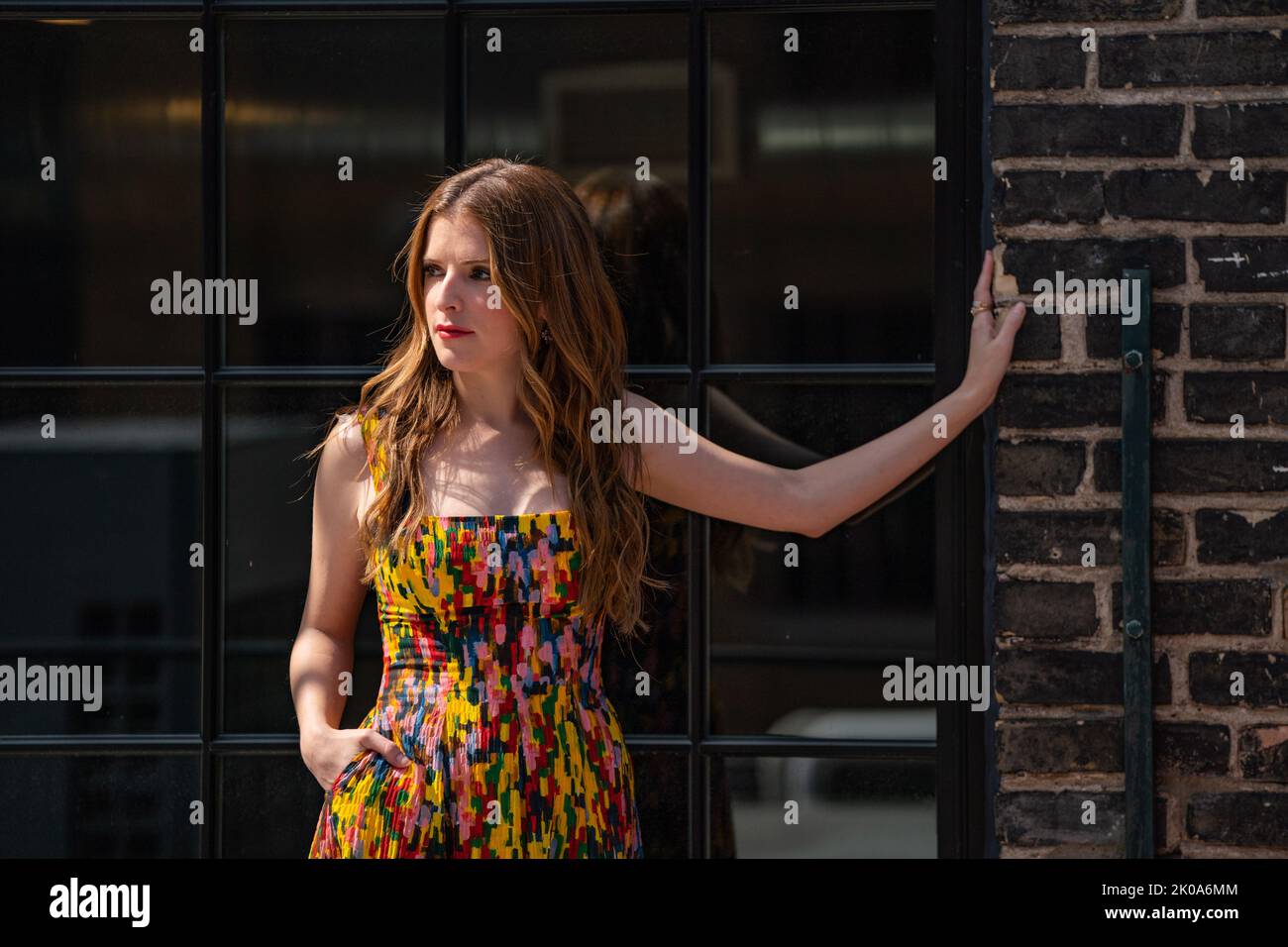 Anna Kendrick, star of the film "Alice, Darling," is photographed in ...