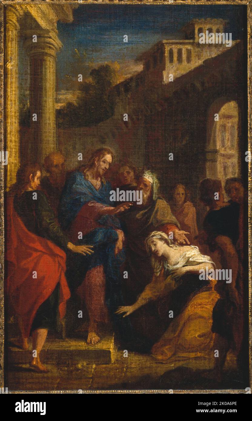 Jesus bleeding woman hi-res stock photography and images - Alamy