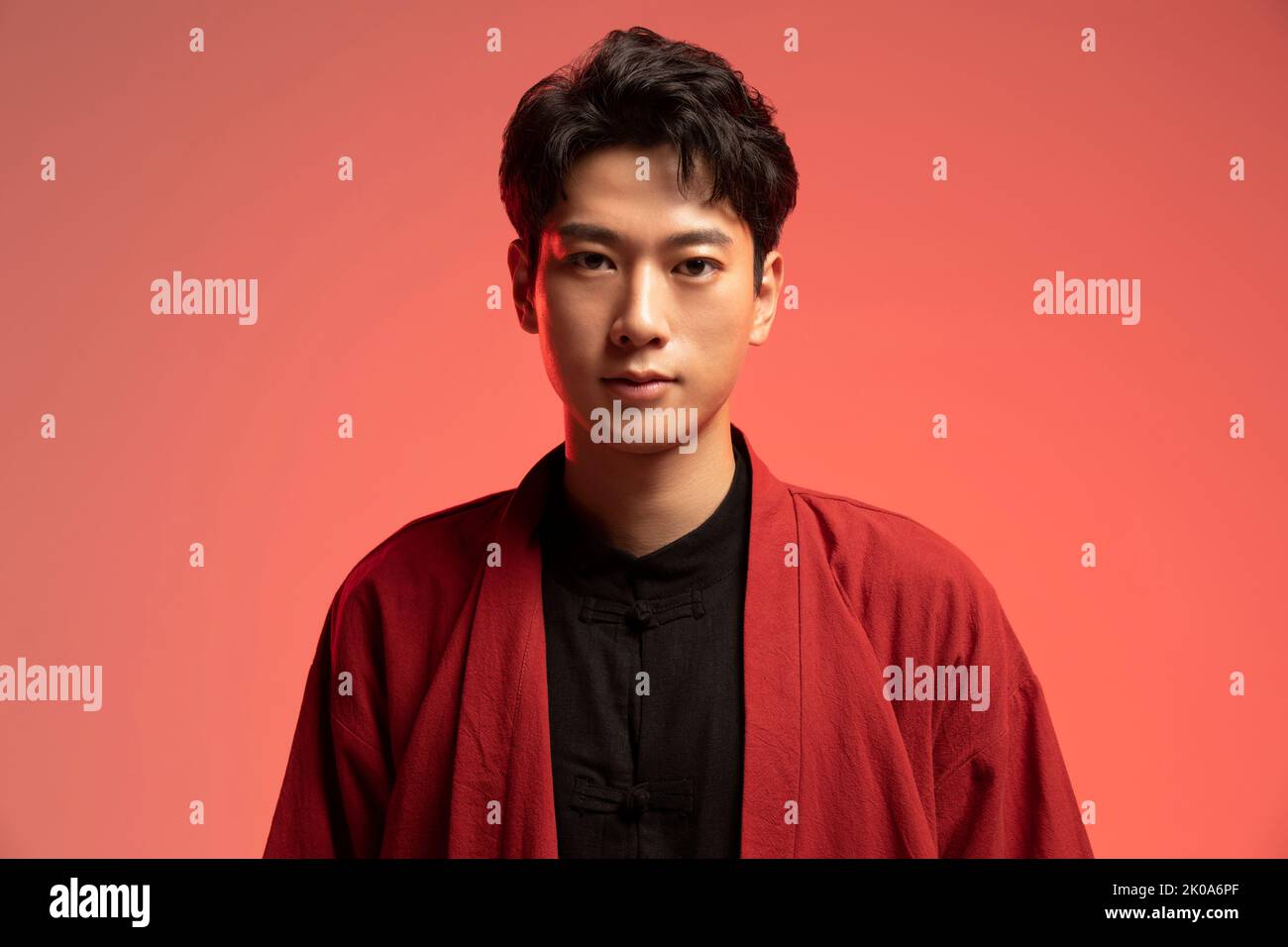 Portrait of young Chinese man Stock Photo - Alamy