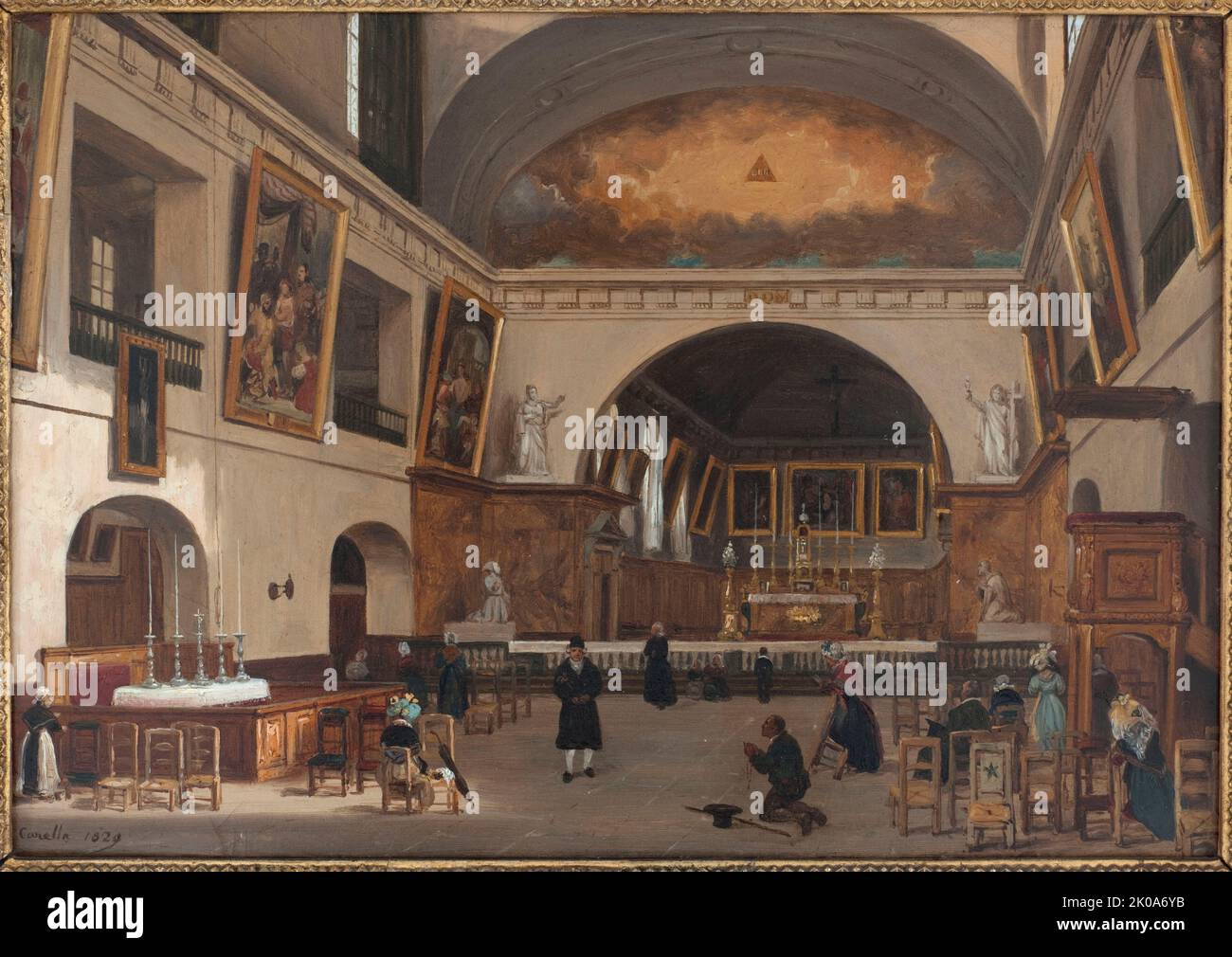 Saint jean saint francois church hi-res stock photography and images ...