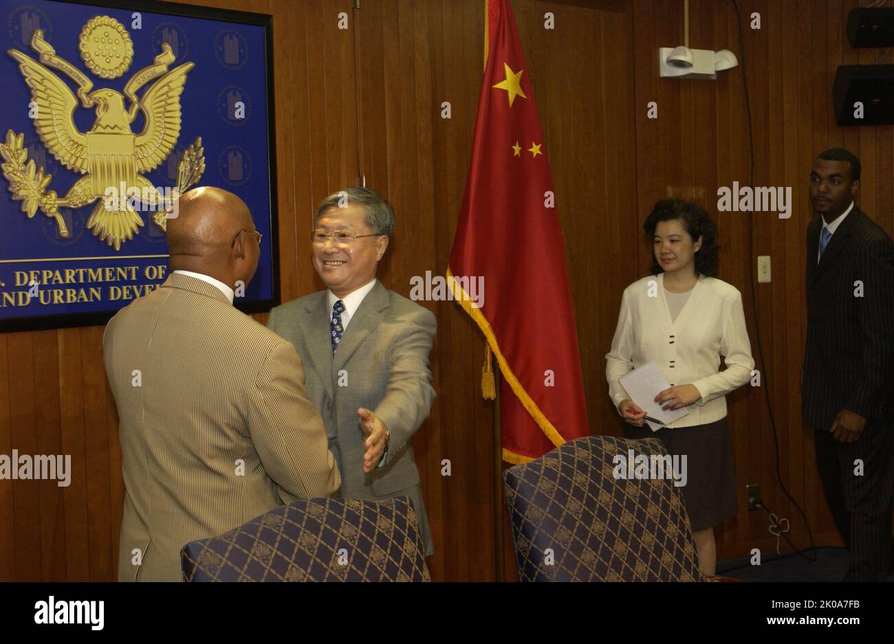 Visit of Chinese Minister of Construction to HUD - Visit of Chinese ...