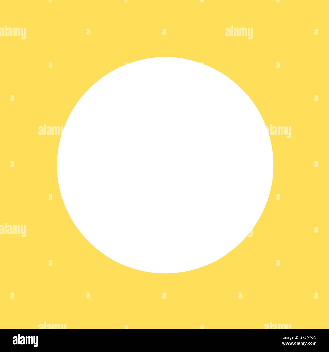 Very simple round border frame background Stock Photo - Alamy