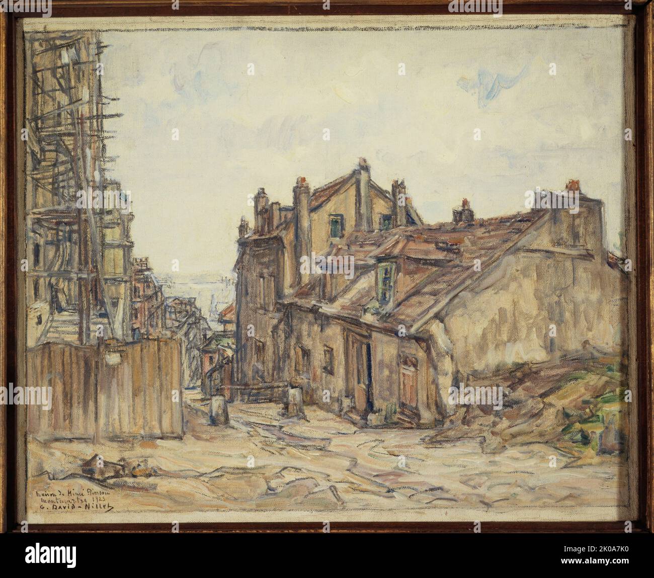 Paris montmartre 1920s hi-res stock photography and images - Alamy