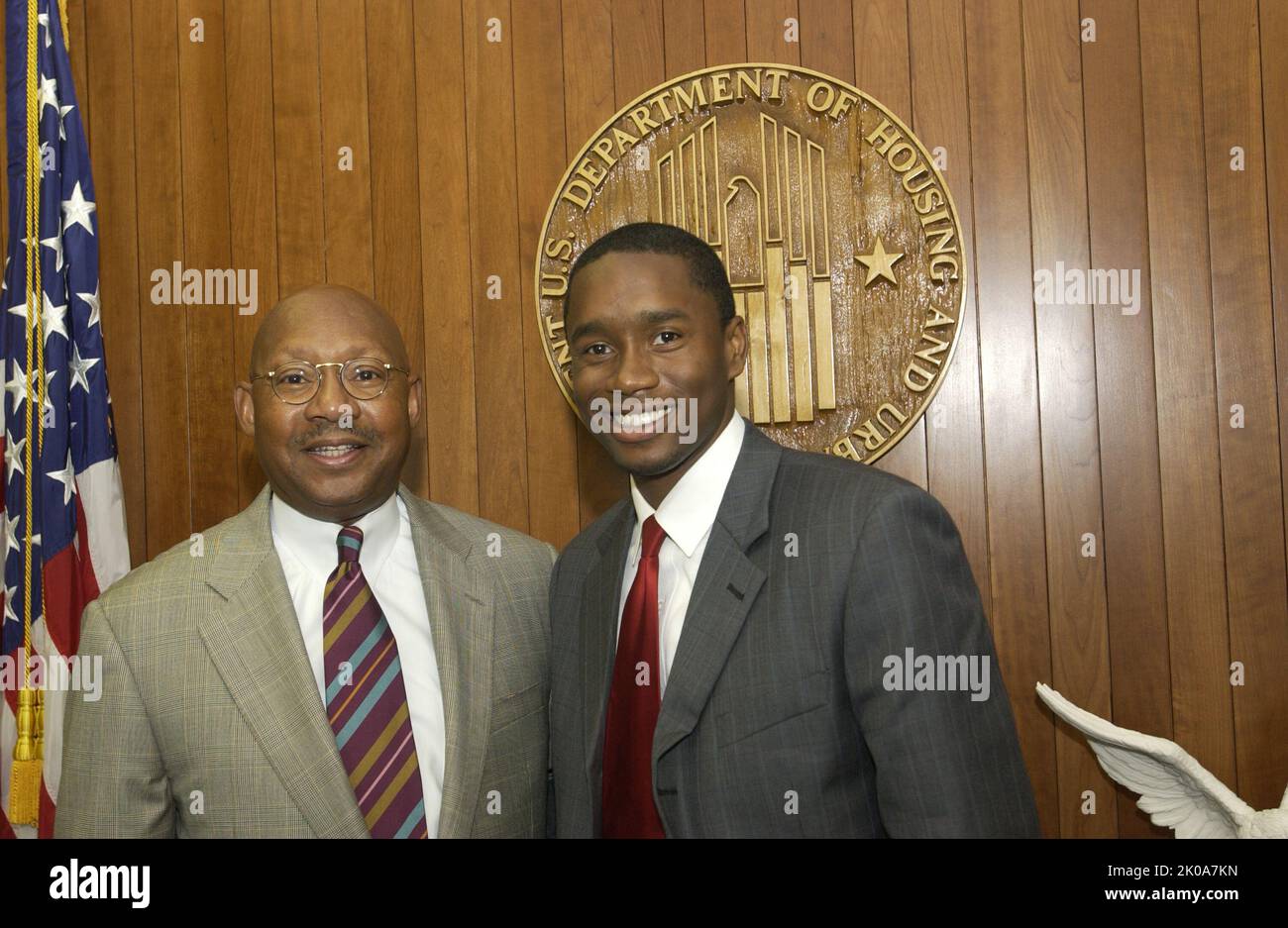 Secretary Alphonso Jackson with Jonathan Ryan Smith - Secretary ...