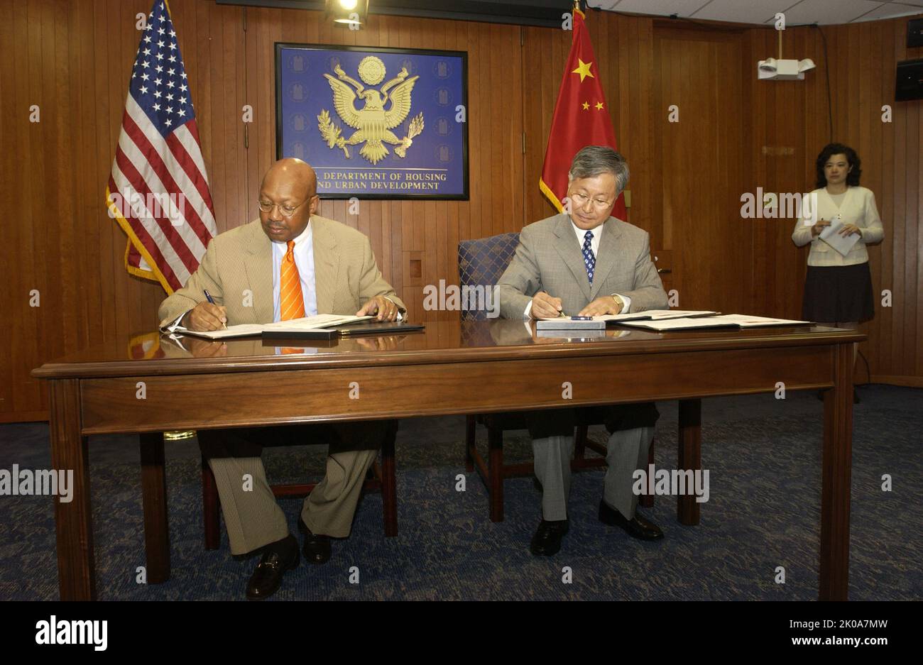 Visit of Chinese Minister of Construction to HUD - Visit of Chinese ...