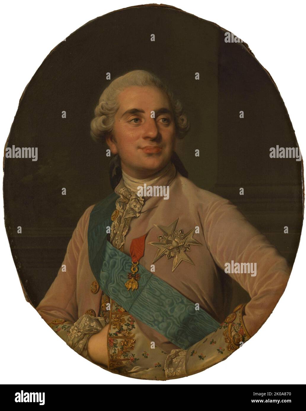 Portrait of Louis XVI, c1776 Stock Photo - Alamy
