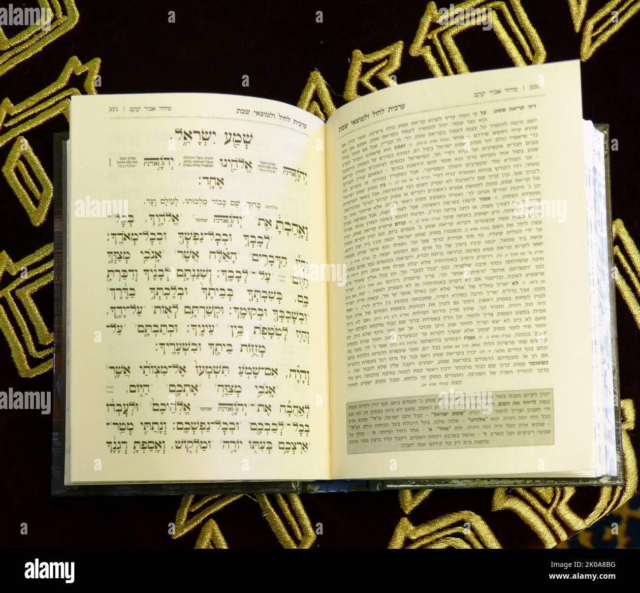 Shema Yisrael a Jewish prayer (known as the Shema) that serves as a ...