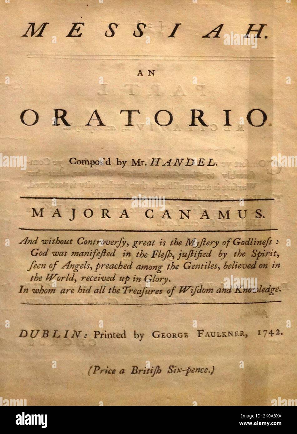 George Frideric Handel Messiah