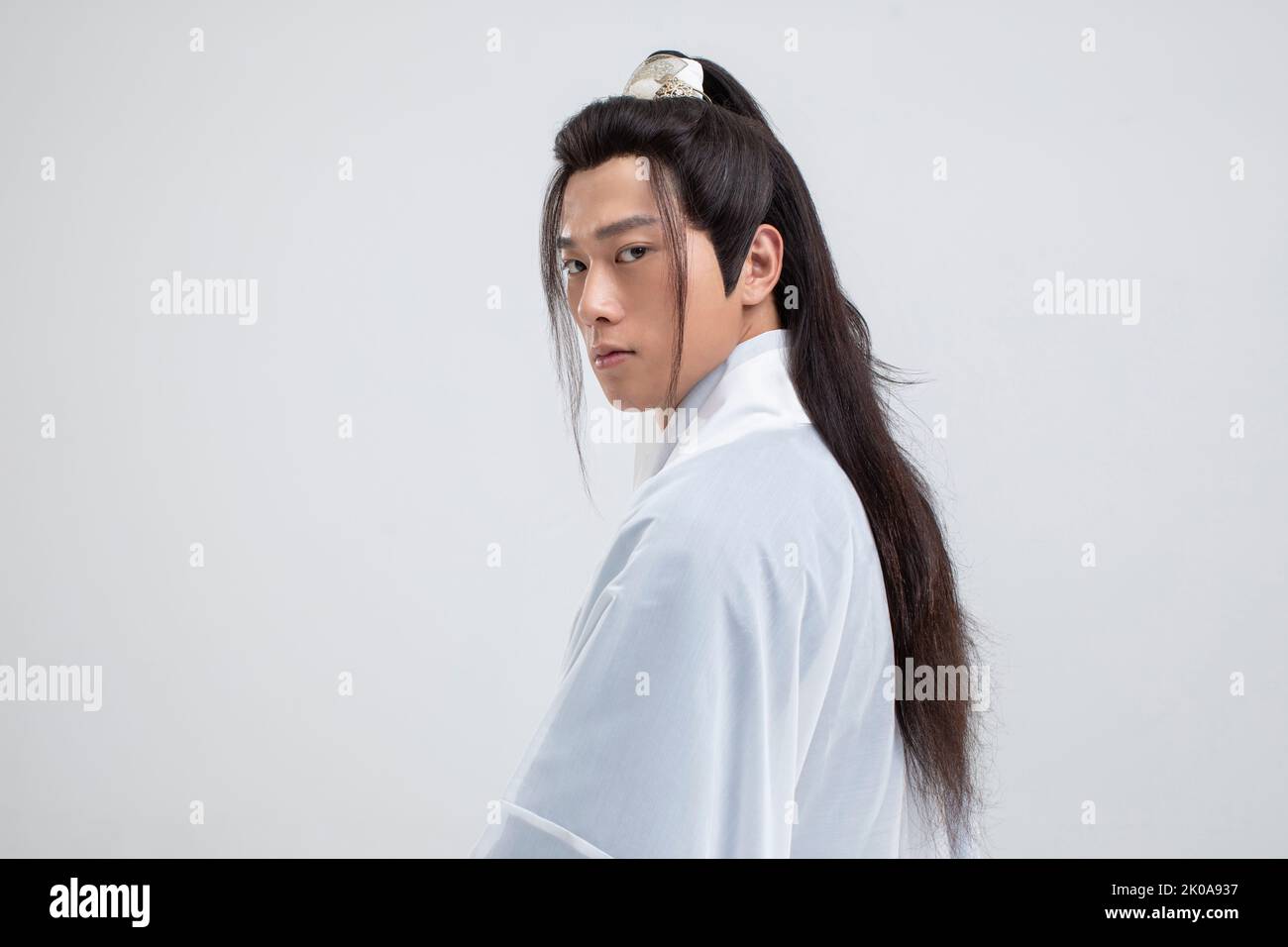 Ancient Chinese Young Man