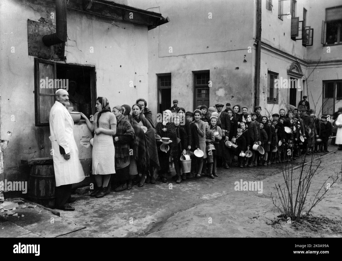 Warsaw Ghetto; the largest of the Nazi ghettos during World War II. It ...
