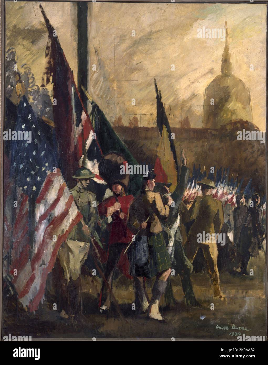 Flags of the ww2 allies hi-res stock photography and images - Alamy