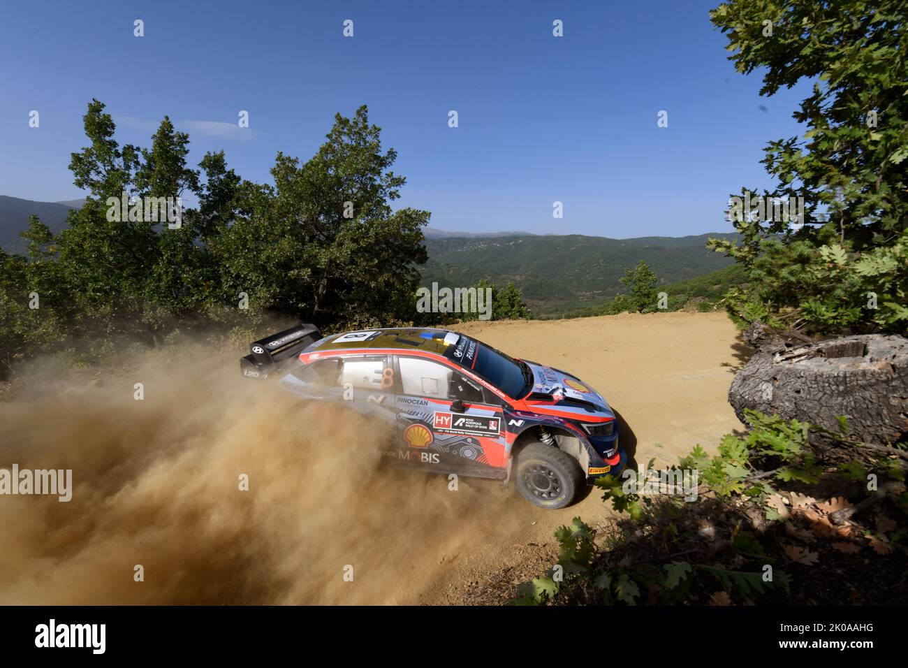 Ott TÄNAK Martin JÄRVEOJA ,HYUNDAI SHELL MOBIS WORLD RALLY TEAM (Photo ...