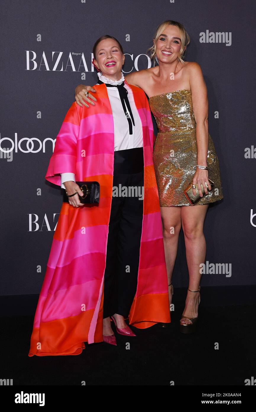 New York Usa 09th Sep 2022 Drew Barrymore Chloe Fineman Attend