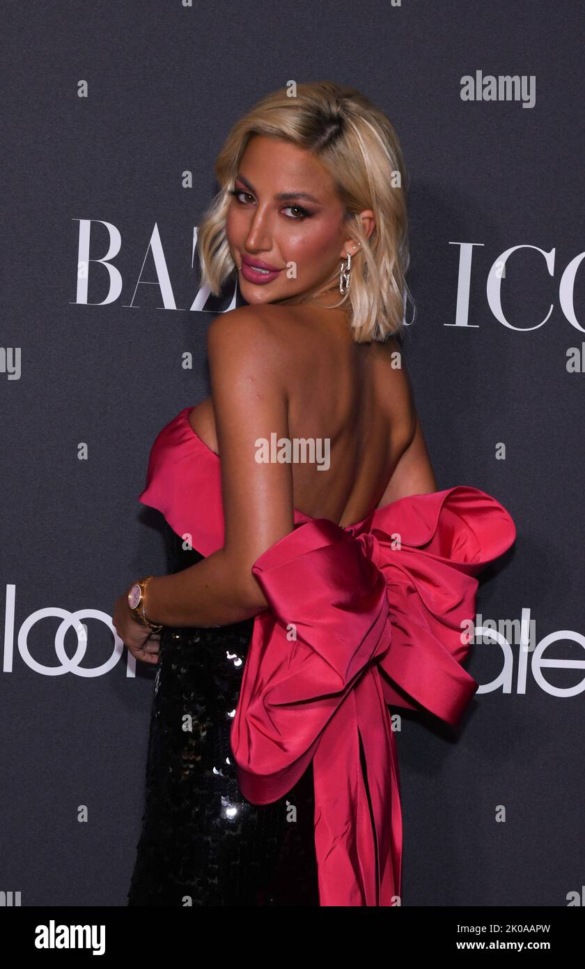 New York, USA. 09th Sep, 2022. Model Roz attends 2022 Harper's Bazaar ...