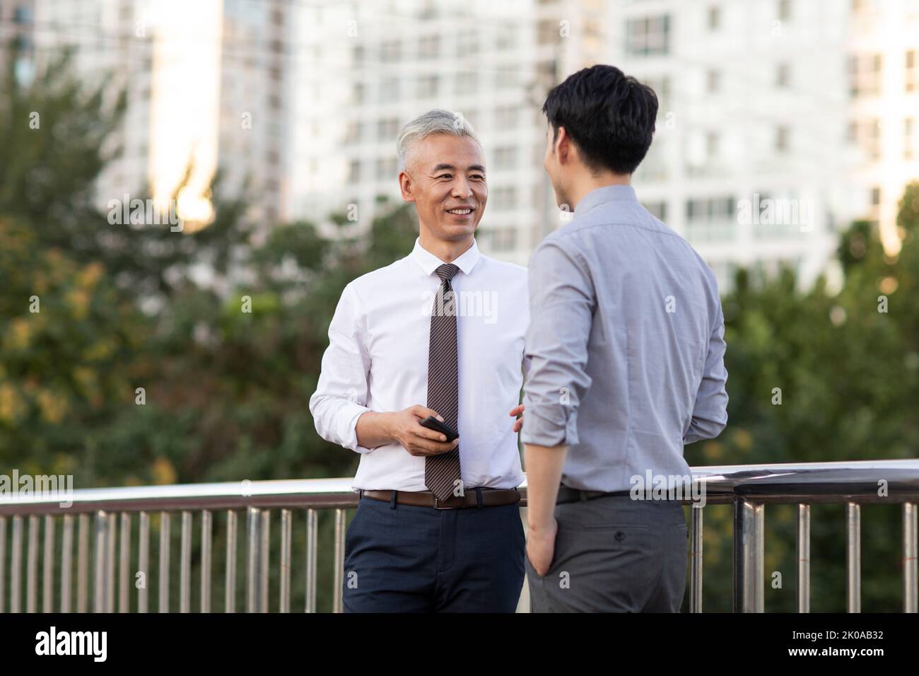 Smart city asian chinese businessmen hi-res stock photography and ...