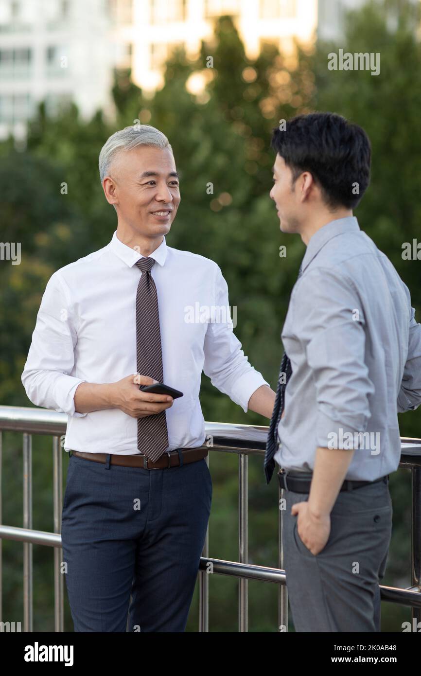 Smart city asian chinese businessmen hi-res stock photography and ...