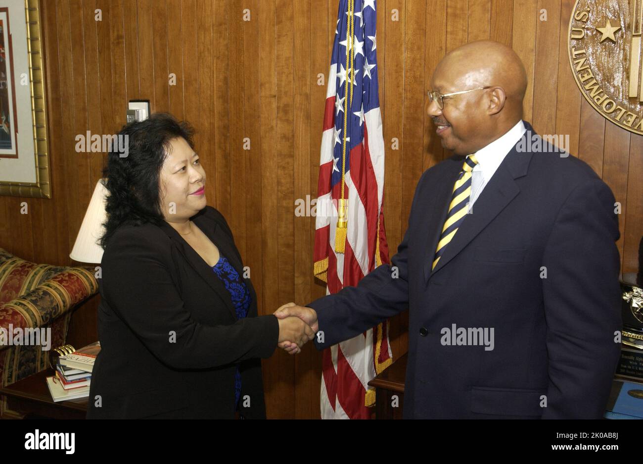 Secretary Alphonso Jackson with Automation Office Honorees - Secretary ...