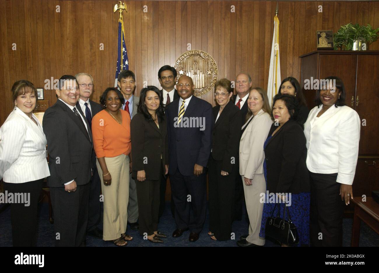 Secretary Alphonso Jackson with Automation Office Honorees - Secretary ...